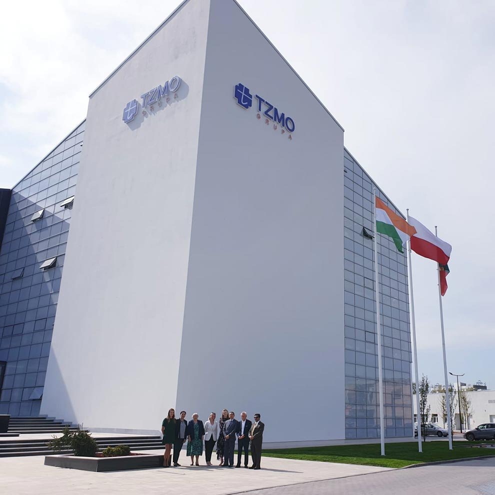 The visit of the Ambassador of India | Grupa TZMO